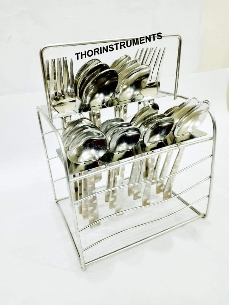 Nautical Flatware Cutlery Set Stainless Steel Silverware Utensil Set ...