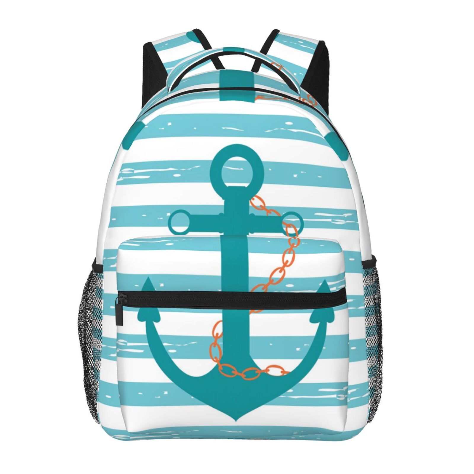 Nautical Funny Anchor Backpack for Men Women Laptop Backpack Hiking ...