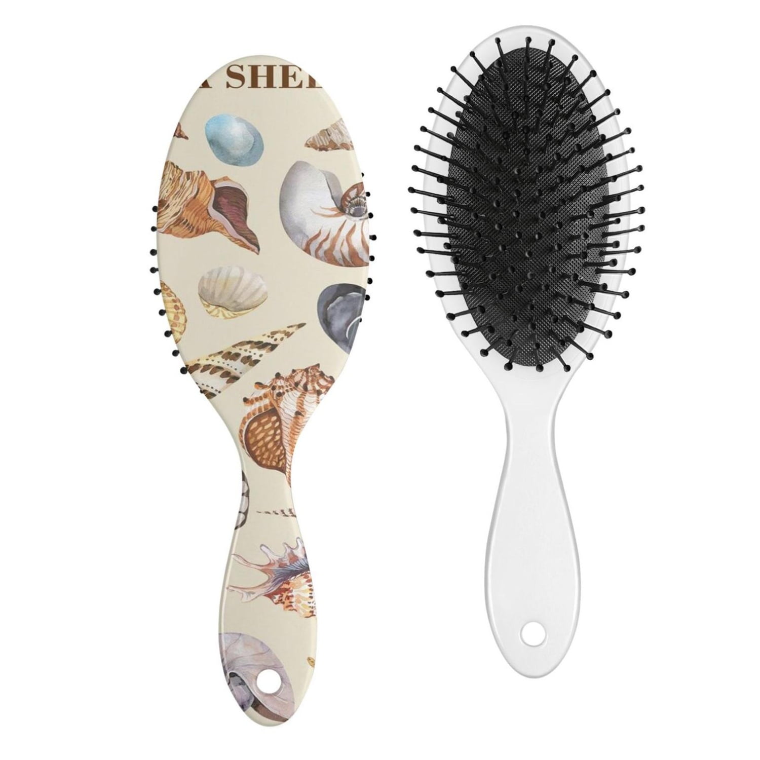 Nautical Hair Brush - Gentle Detangler for Wet & Dry Hair with ...