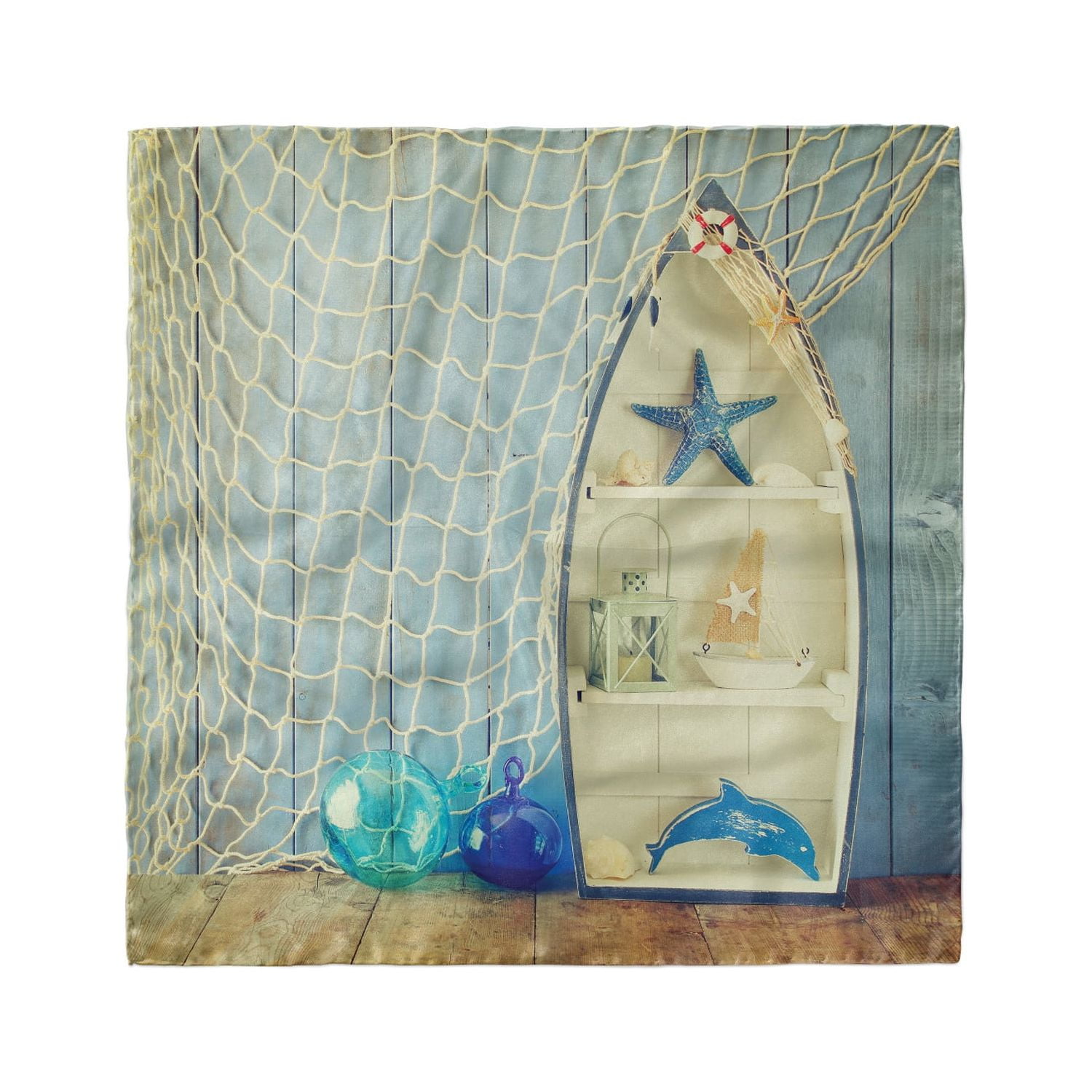 Nautical Head Scarf, Aquatic Objects Boats, Head Wrap, 3 Sizes, by ...