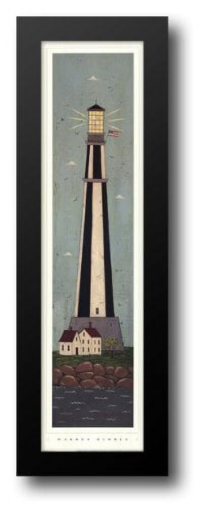 Nautical IV 11x32 Framed Art Print by Kimble, Warren - Walmart.com