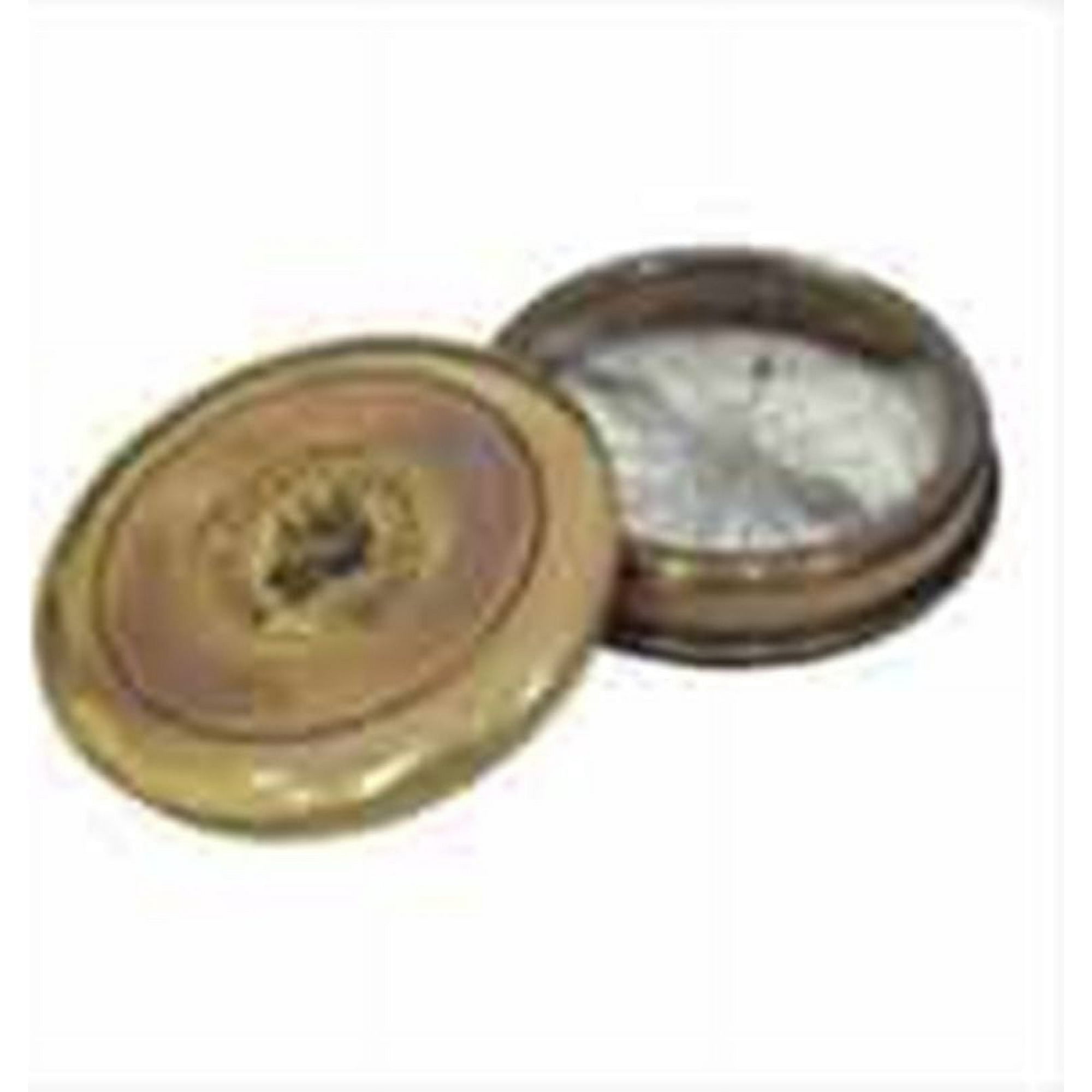 Nautical Marine Brass Pocket Compass Replica – Rustic Vintage Home ...