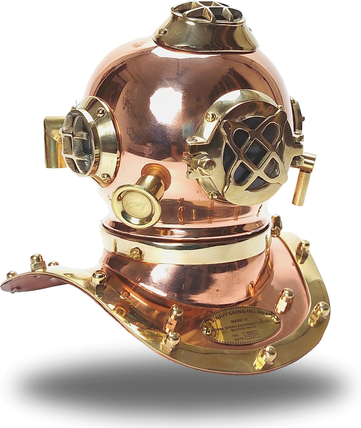 Nautical Marine Diving helmet Scuba US Navy V Mark Mini Divers Helmet ...