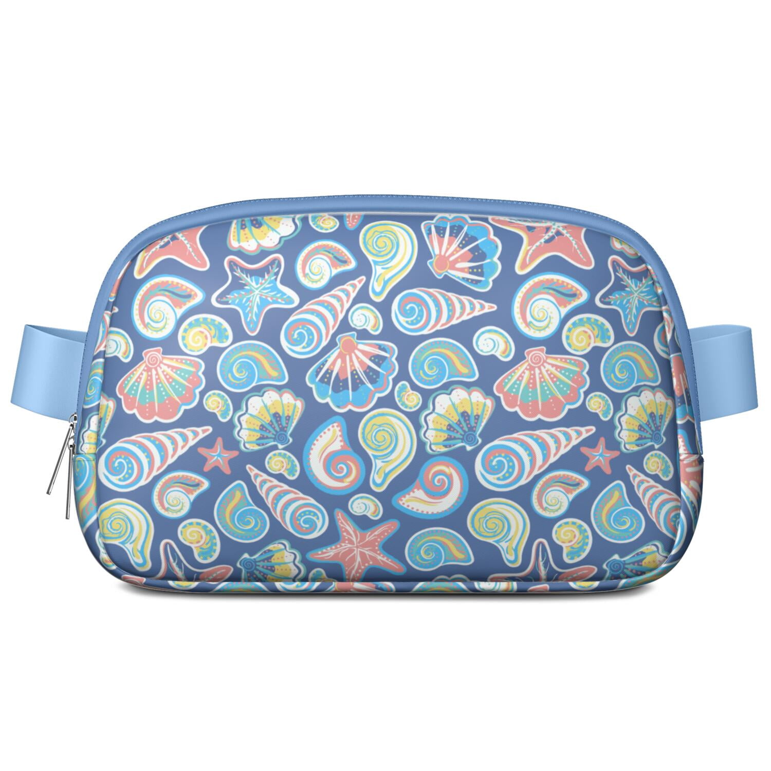 Nautical Marine Life Fanny Pack – Vintage Coral & Sea Creature Waist ...