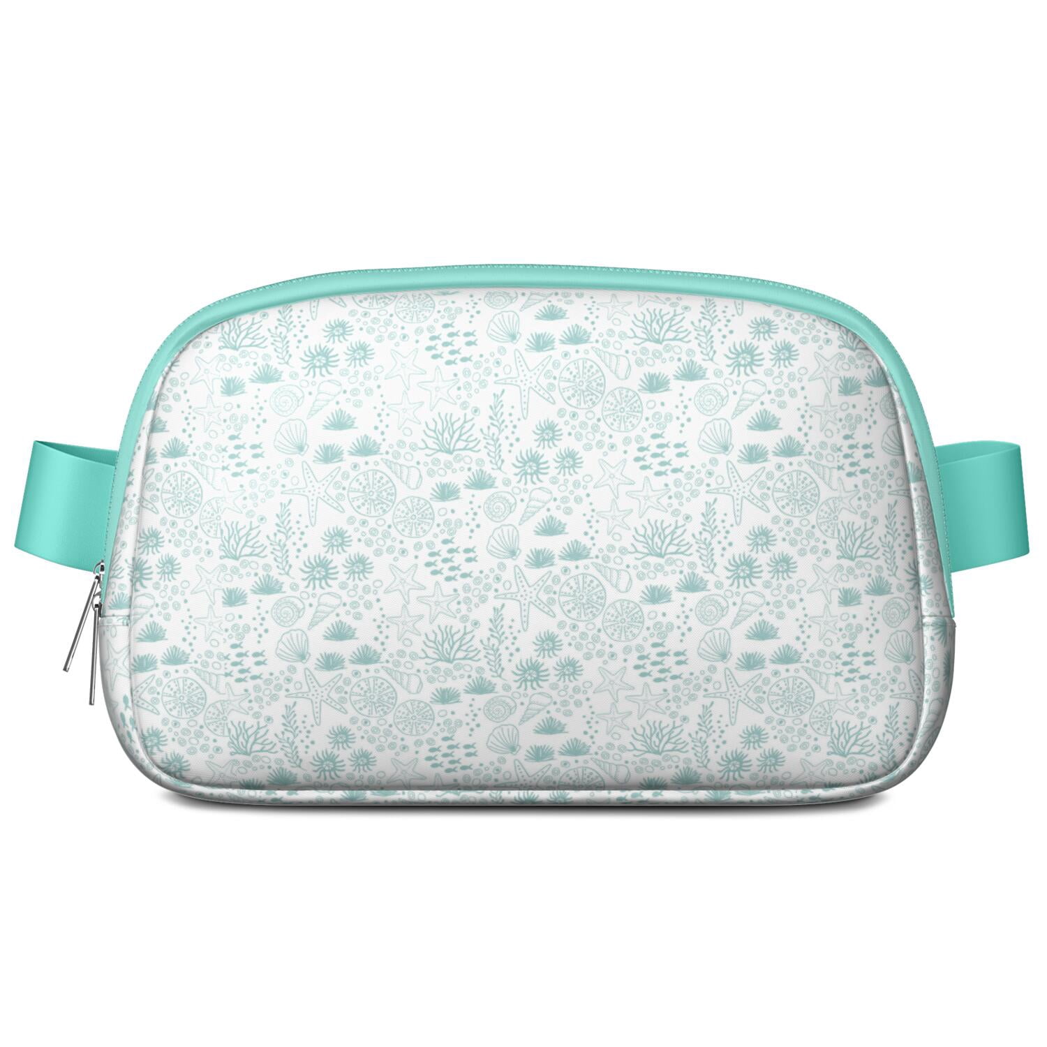 Nautical Marine Life Fanny Pack – Vintage Coral & Sea Creature Waist ...