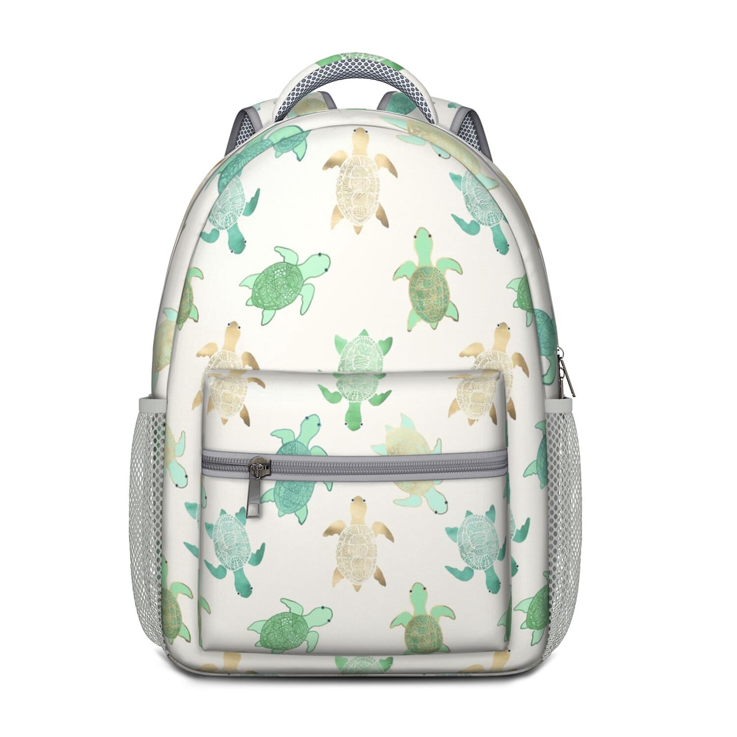 Nautical Marine Life Themed School Backpack - Lightweight Ergonomic ...
