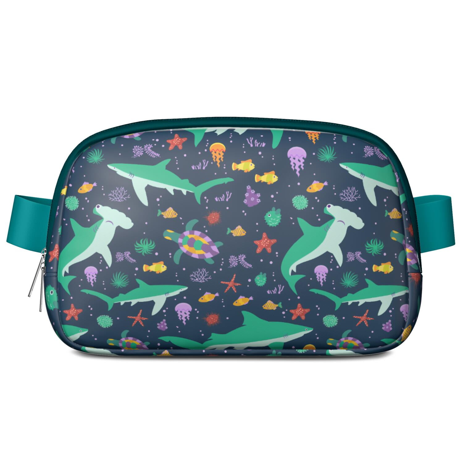 Nautical Marine Life Waist Pack - Waterproof Fanny Pack with Great ...