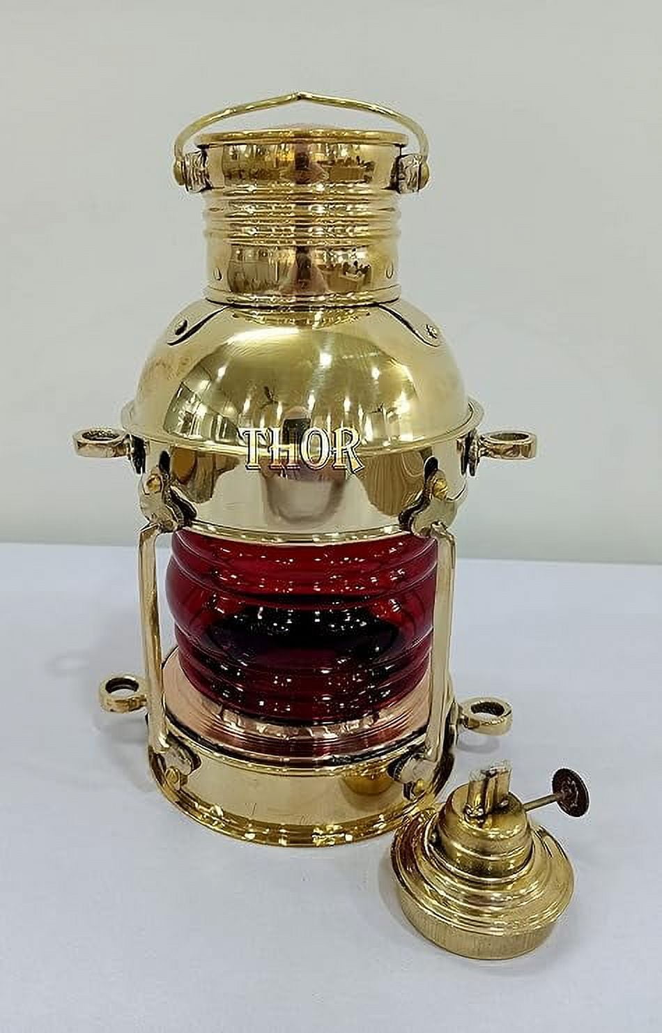 Nautical Maritime 10" Ship Hanging Lantern, Christmas Decorative Oil ...