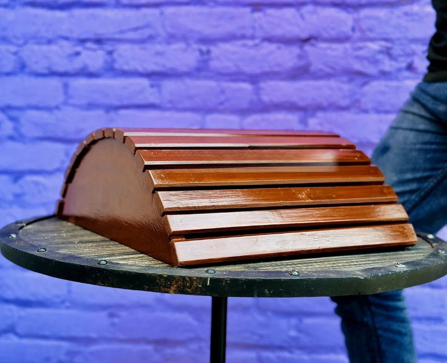 Nautical Mart Diving helmet wooden stand - Scuba 18" inch diving helmet ...