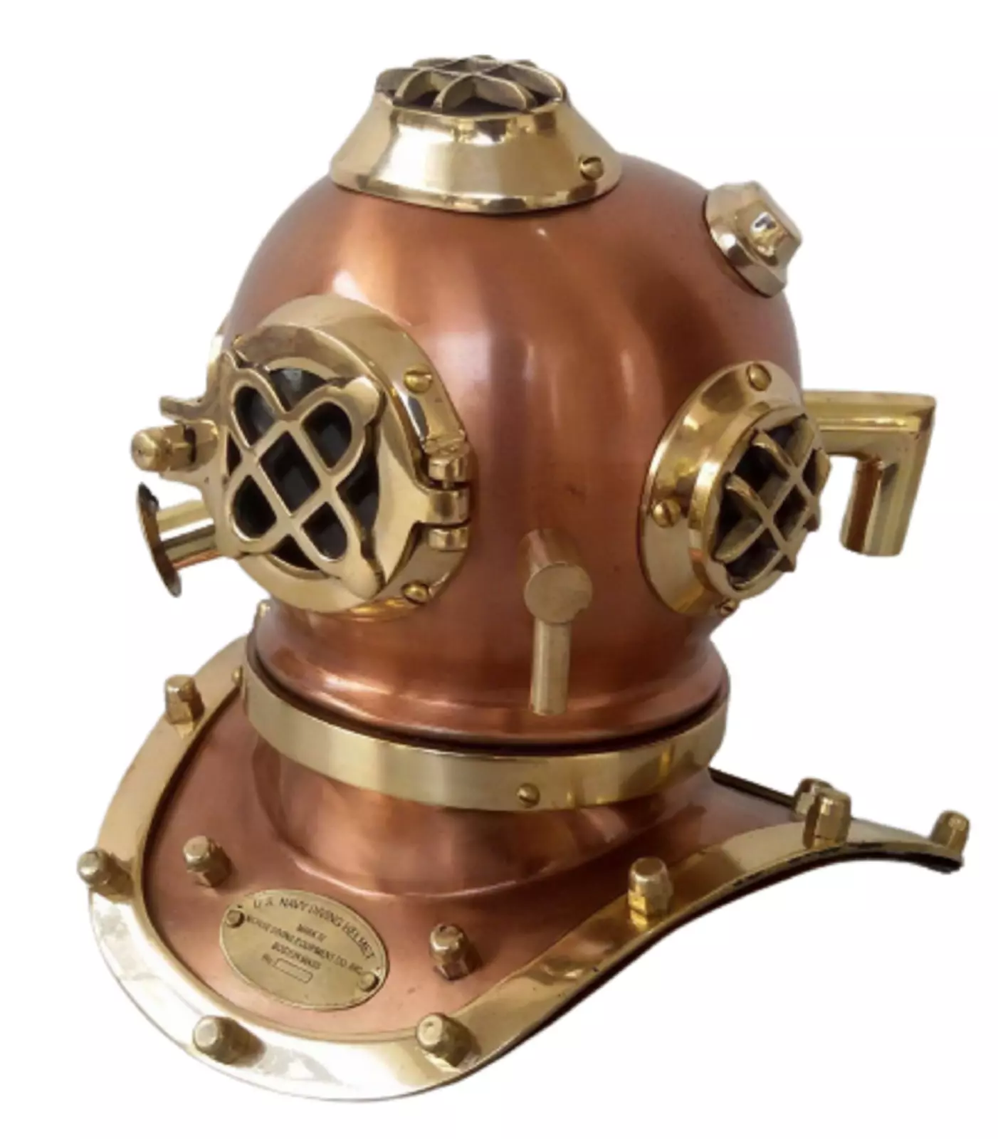 Nautical Mini Diving helmet Scuba US Navy V Mark Diver Helmet Antique ...