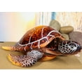 Nautical Ocean Red Giant Sea Turtle Swimming Bobblehead Figurine ...