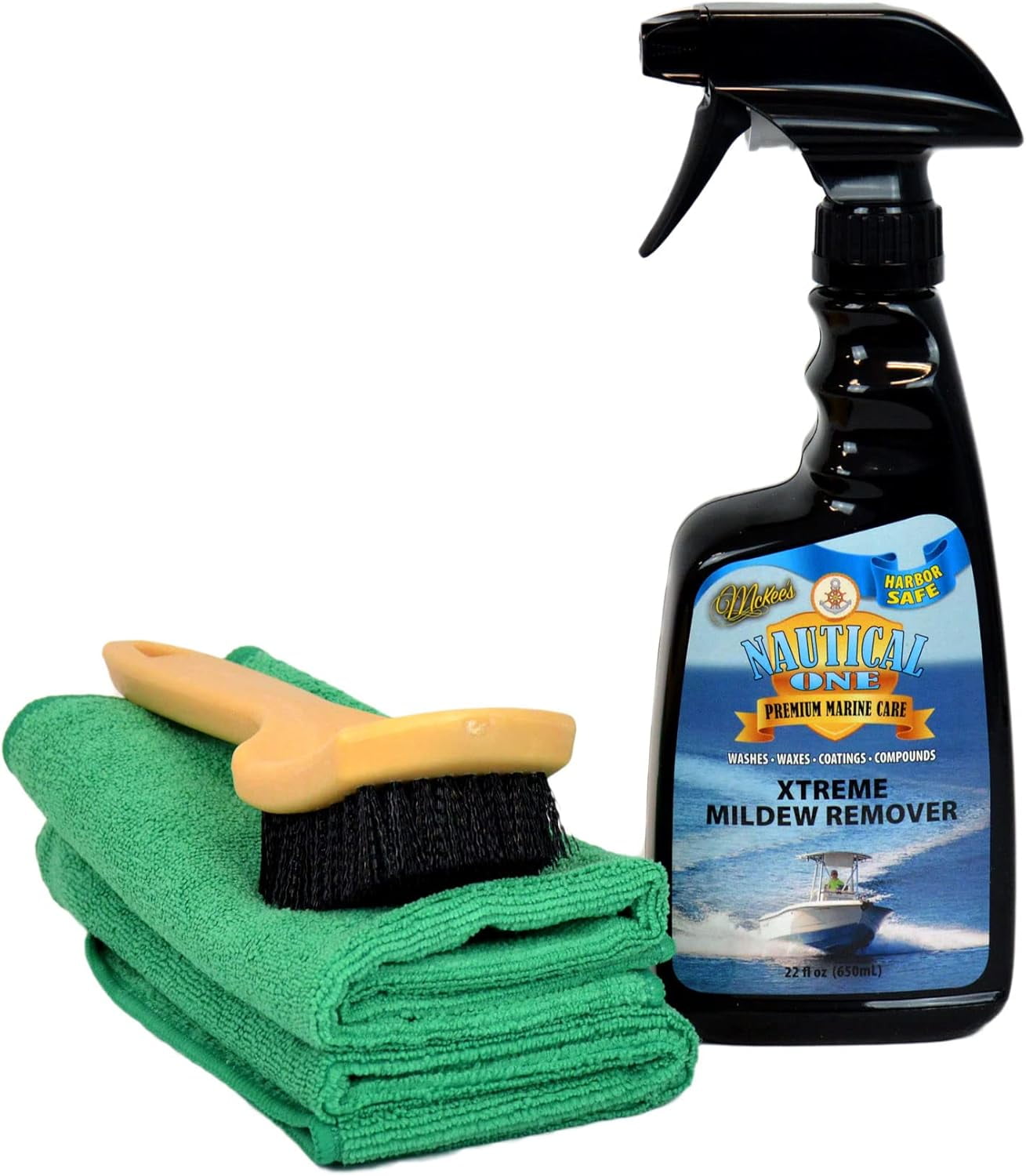 Nautical One Xtreme Grime Remover 4-Piece Kit | Gel Formula Rids Grime ...