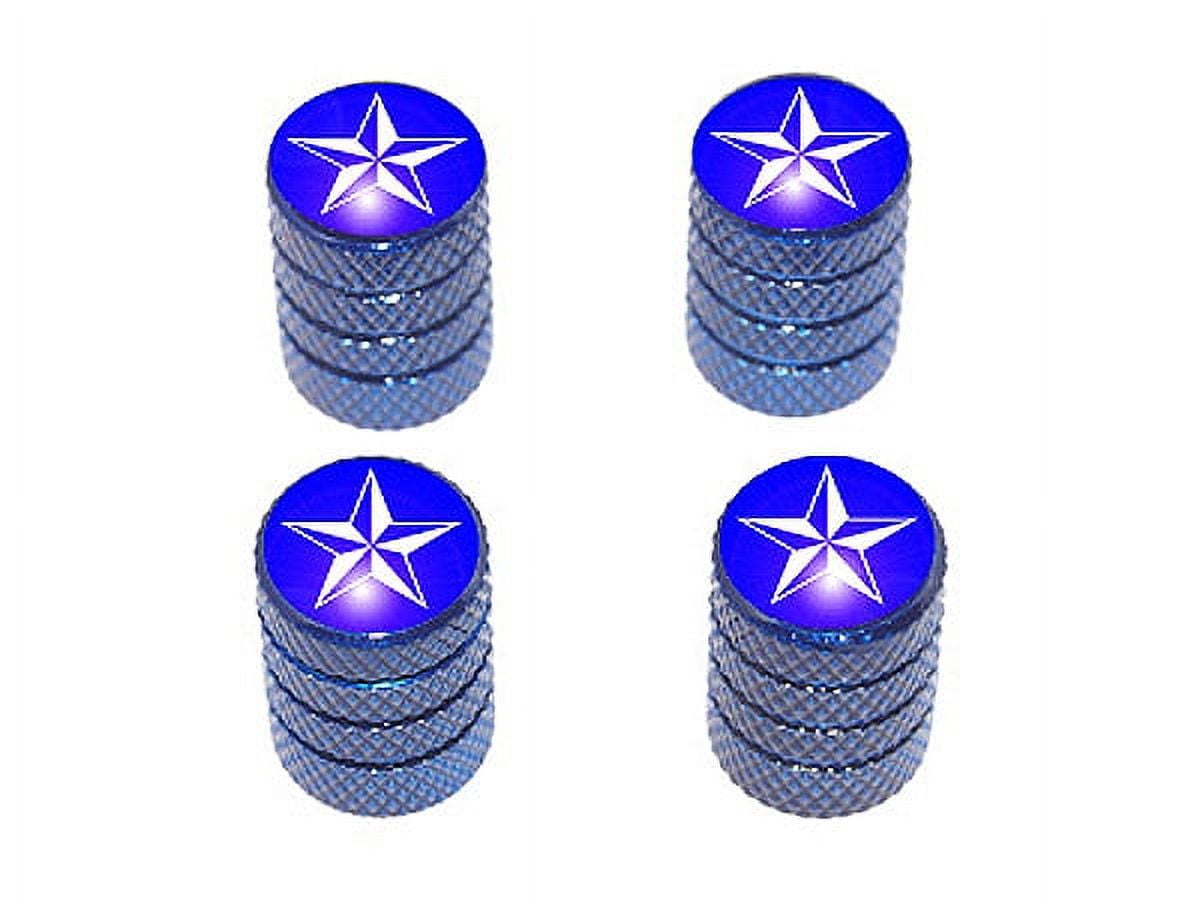 Nautical Star Blue - Valve Stem Caps - Walmart.com