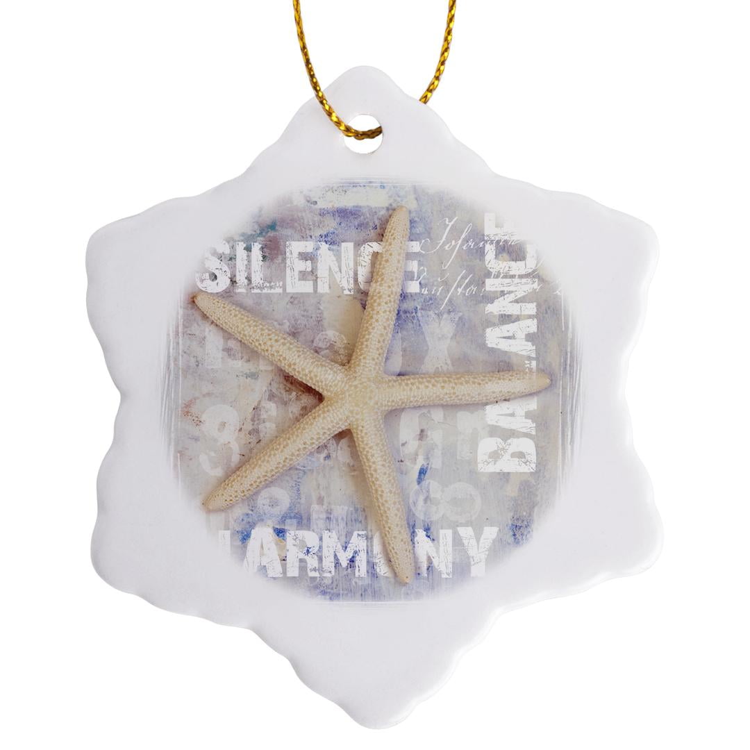 3drose, Nautical Style Painting Pastel Colors Starfish, 3 inch ...