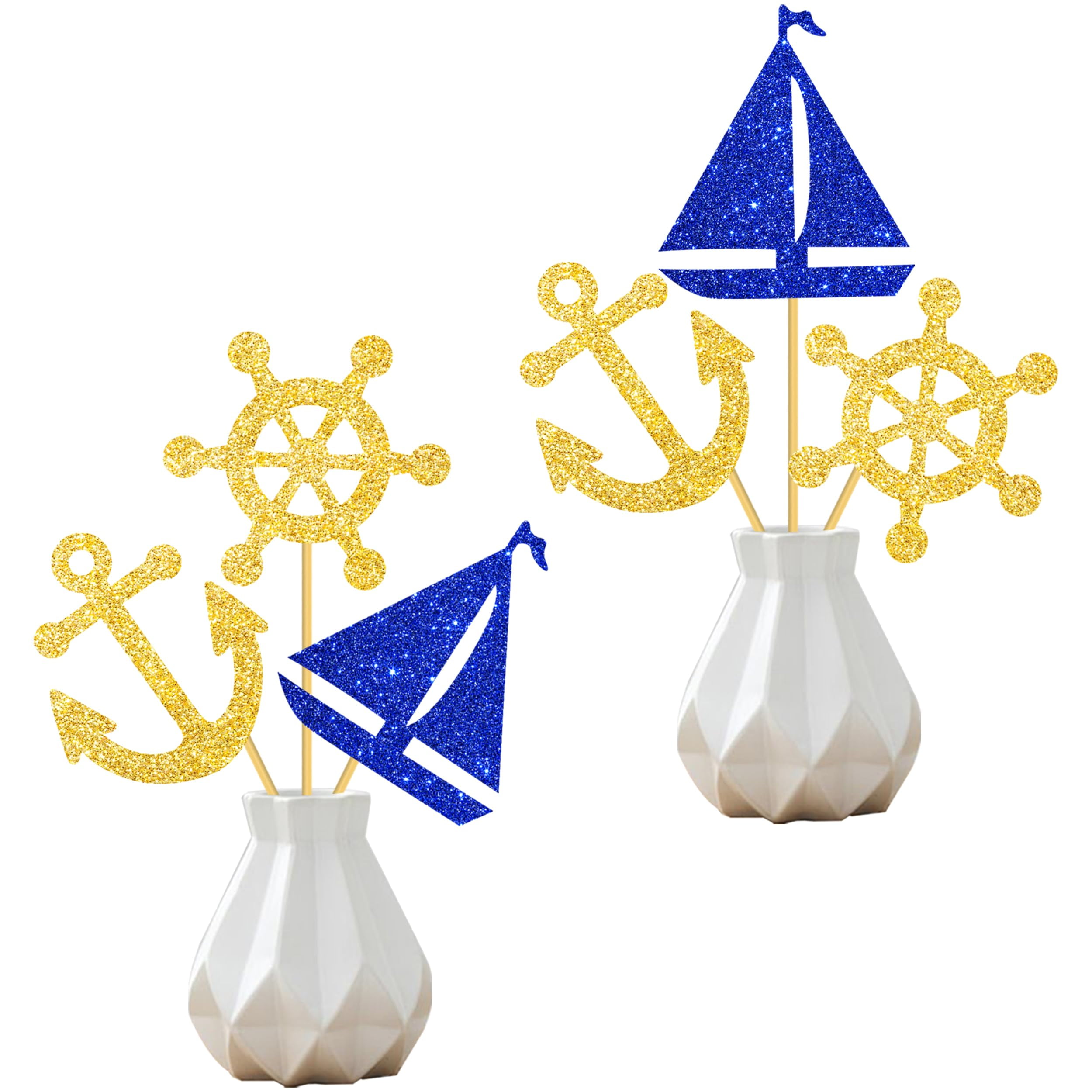 Nautical Theme Centerpiece Sticks for Ocean Sailing Birthday ...