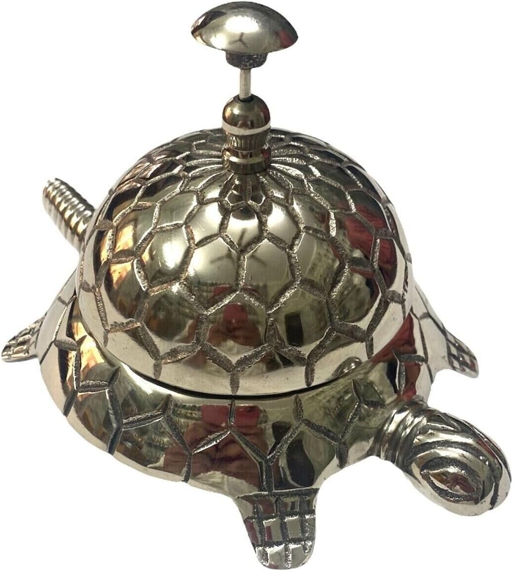 Nautical Tortoise Style Ornate Hotel Front Desk Bell Home & Office ...