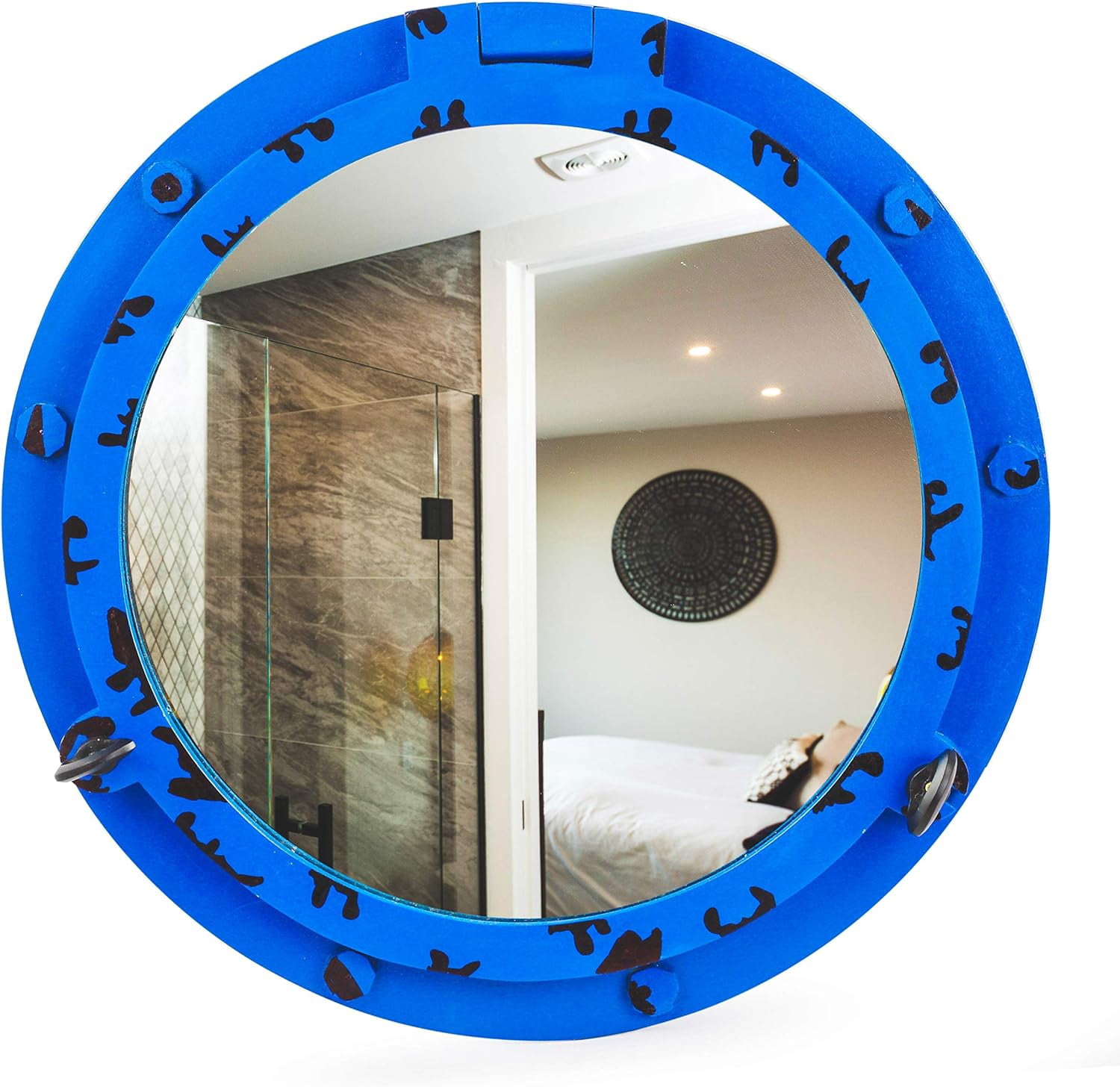Nautical Wall Decor Wooden Handcrafted Porthole Mirror | Pirate' Ship ...