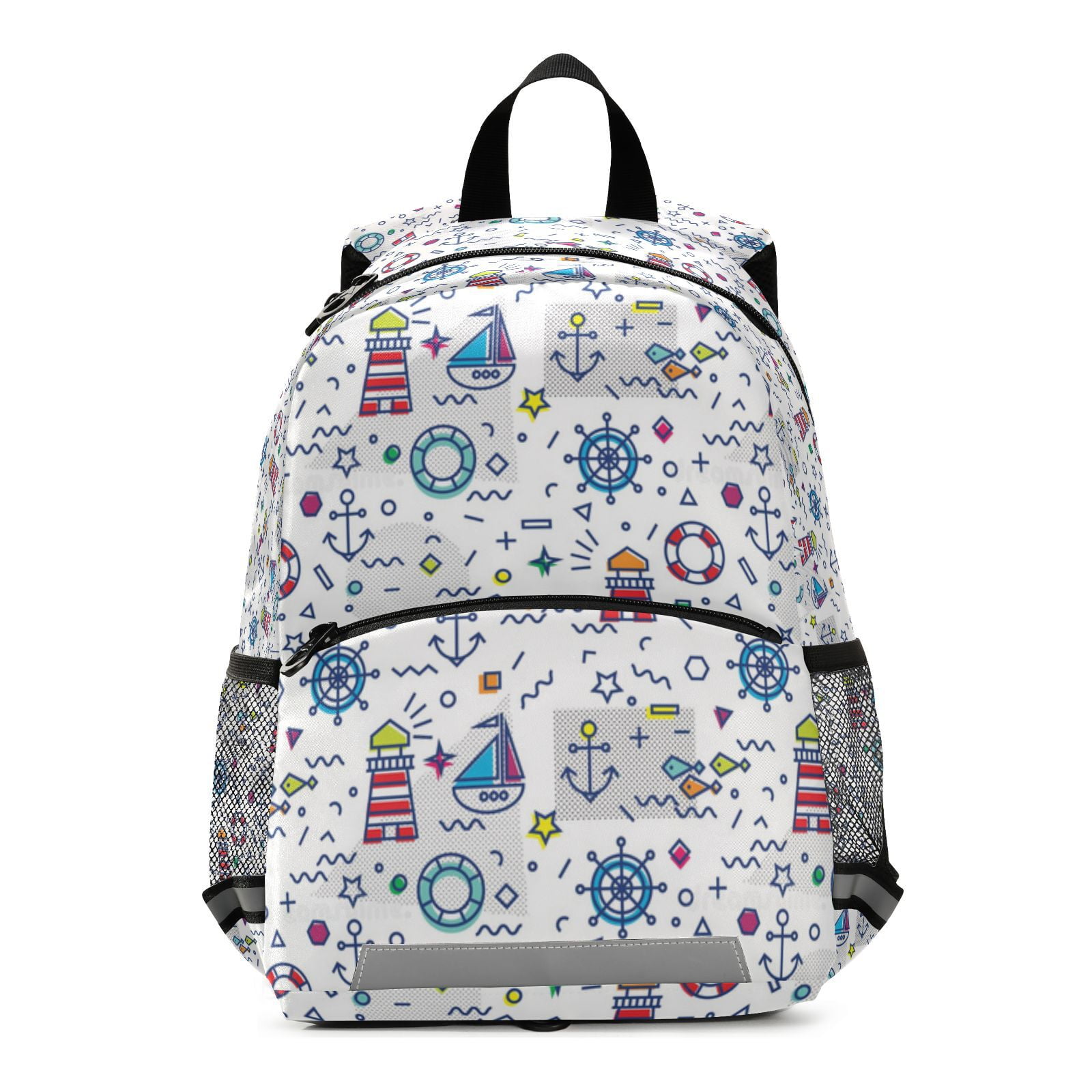 Nautical themed line art pattern Backpacks for Backpack for Bookbag ...