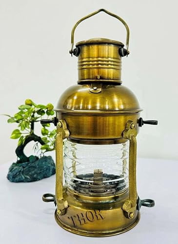 Nautical10 Inch Antique Ship Boat Oil Lantern-Collectible Decorative ...