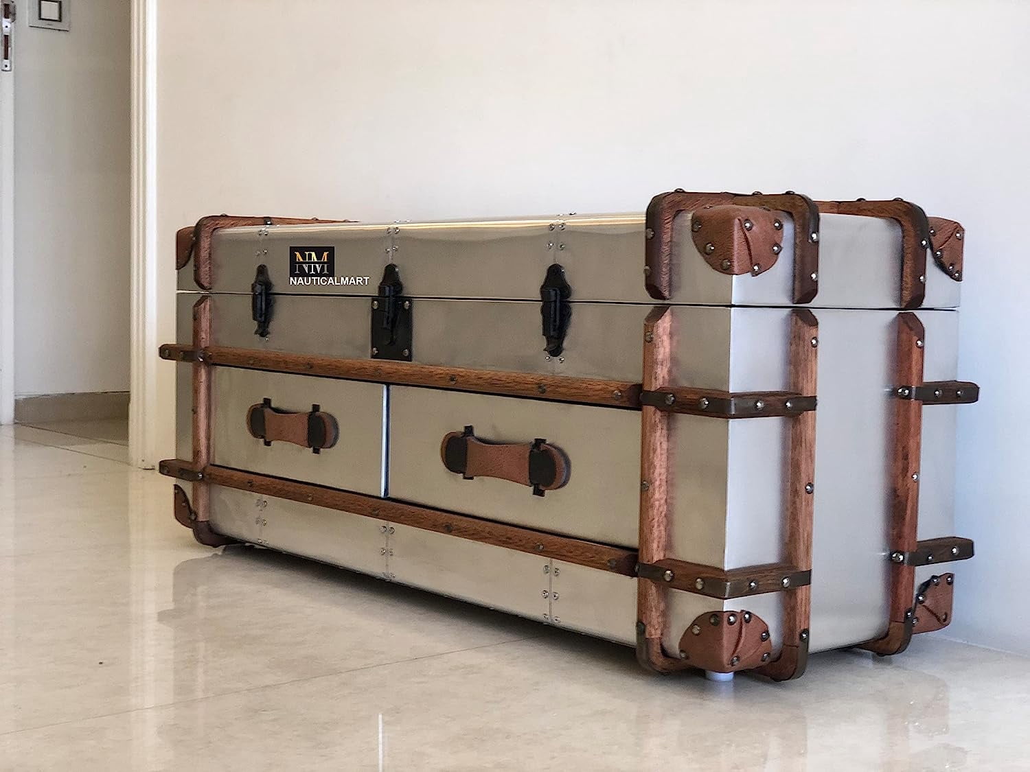 NauticalMart AERO Coffee Table Aluminium Furniture Table Home Decor ...