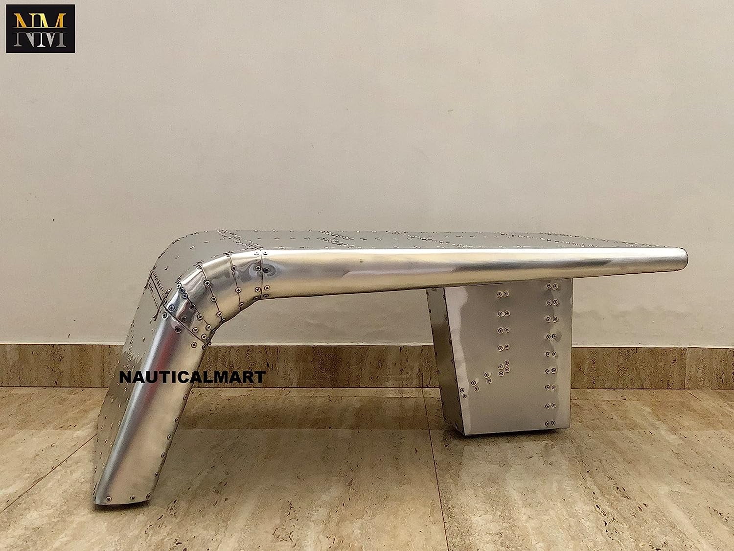 NauticalMart Aviator Coffee Table Aluminium Vintage Aircraft Airman ...