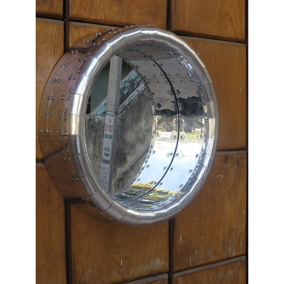 NauticalMart Aviator Jet Engine Cowling Mirror 15" - Spitfire Wall ...