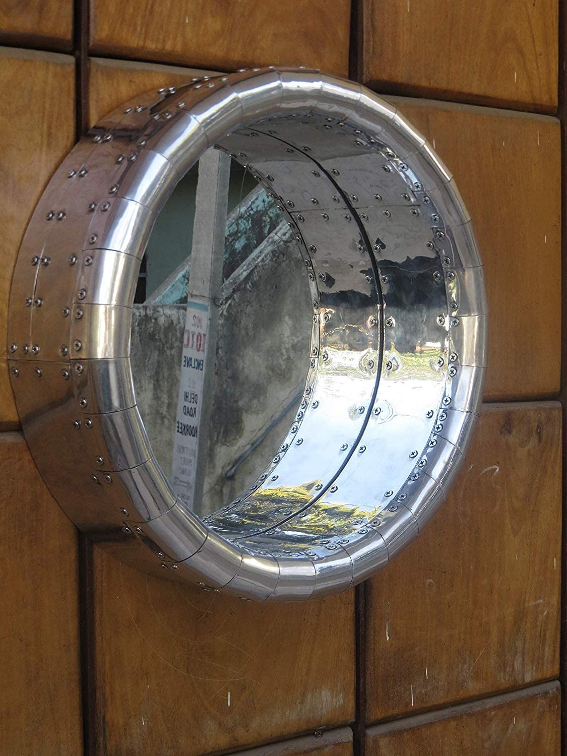 NauticalMart Aviator Jet Engine Cowling Mirror 24" - Spitfire Wall ...