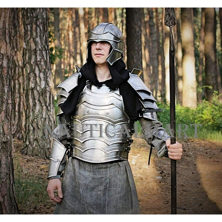 Medieval Plate Armor Helmet