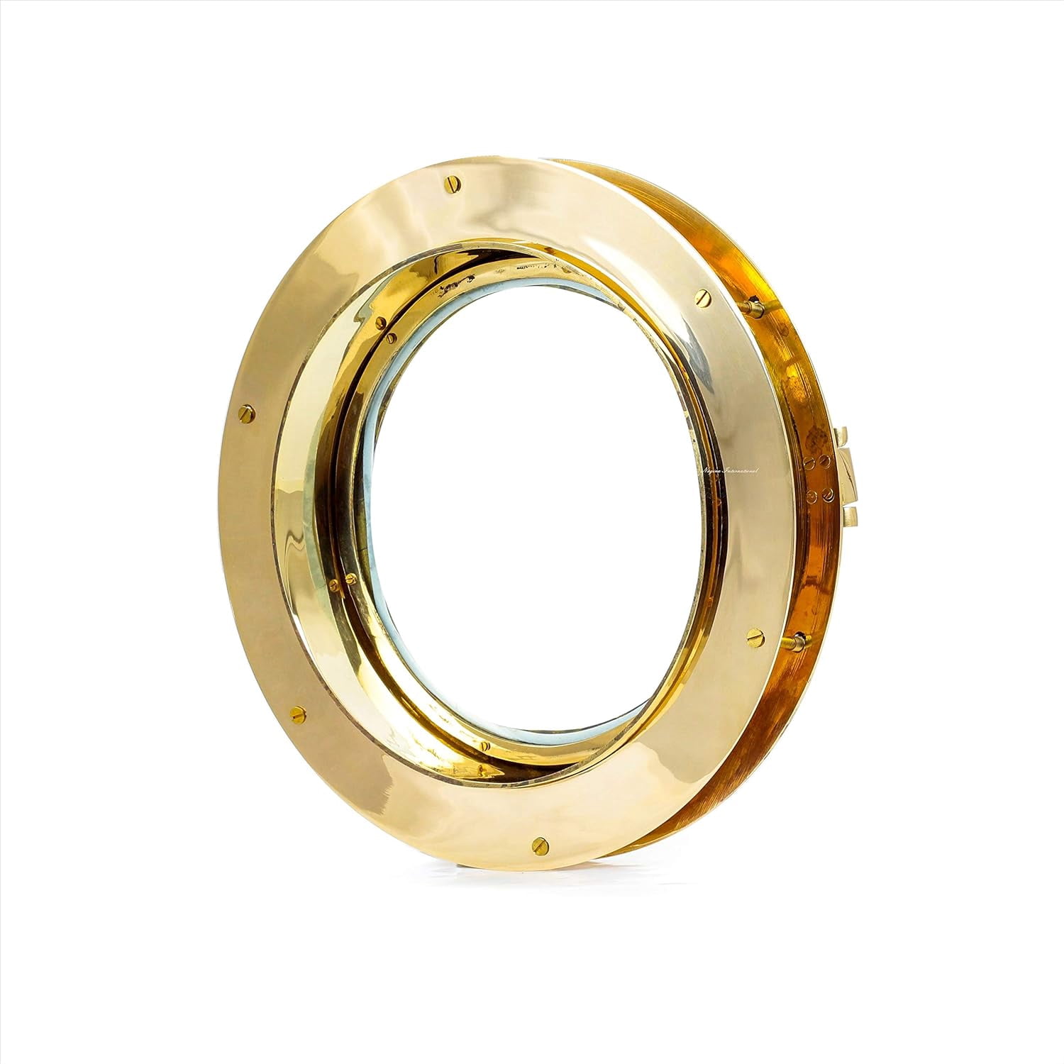 Nauticalmart Authentic Brass Nautical Heavy Duty Porthole Window with ...