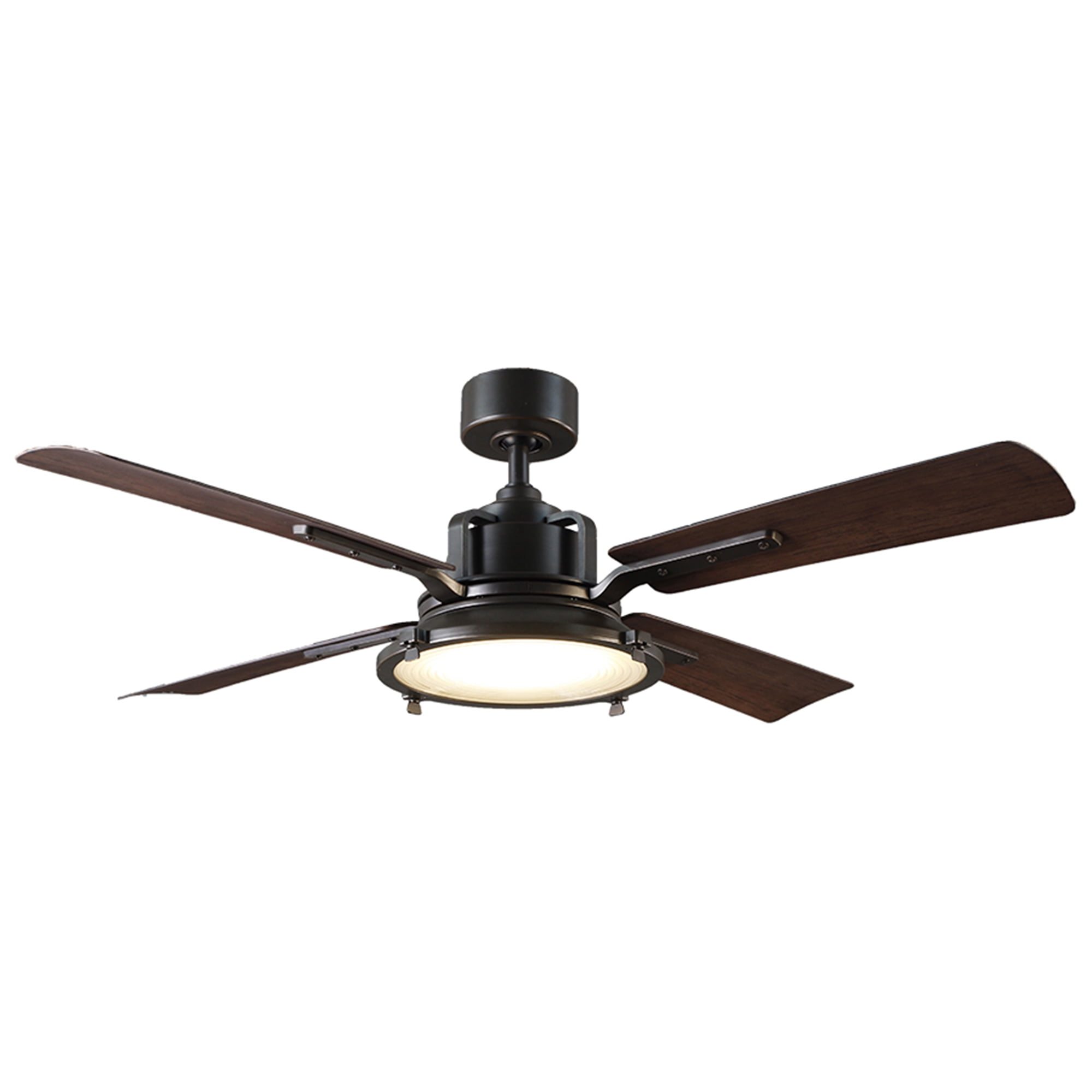 Nautilus Indoor and Outdoor 4-Blade Smart Ceiling Fan 56in Oil Rubbed ...