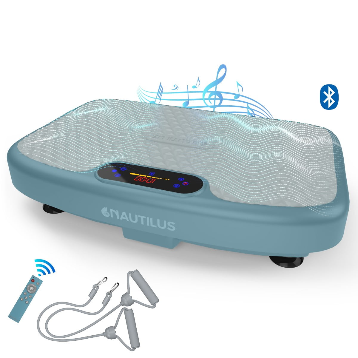 Nautilus Vibratone Pro Vibration Plate Full Body Fitness and Exercise ...
