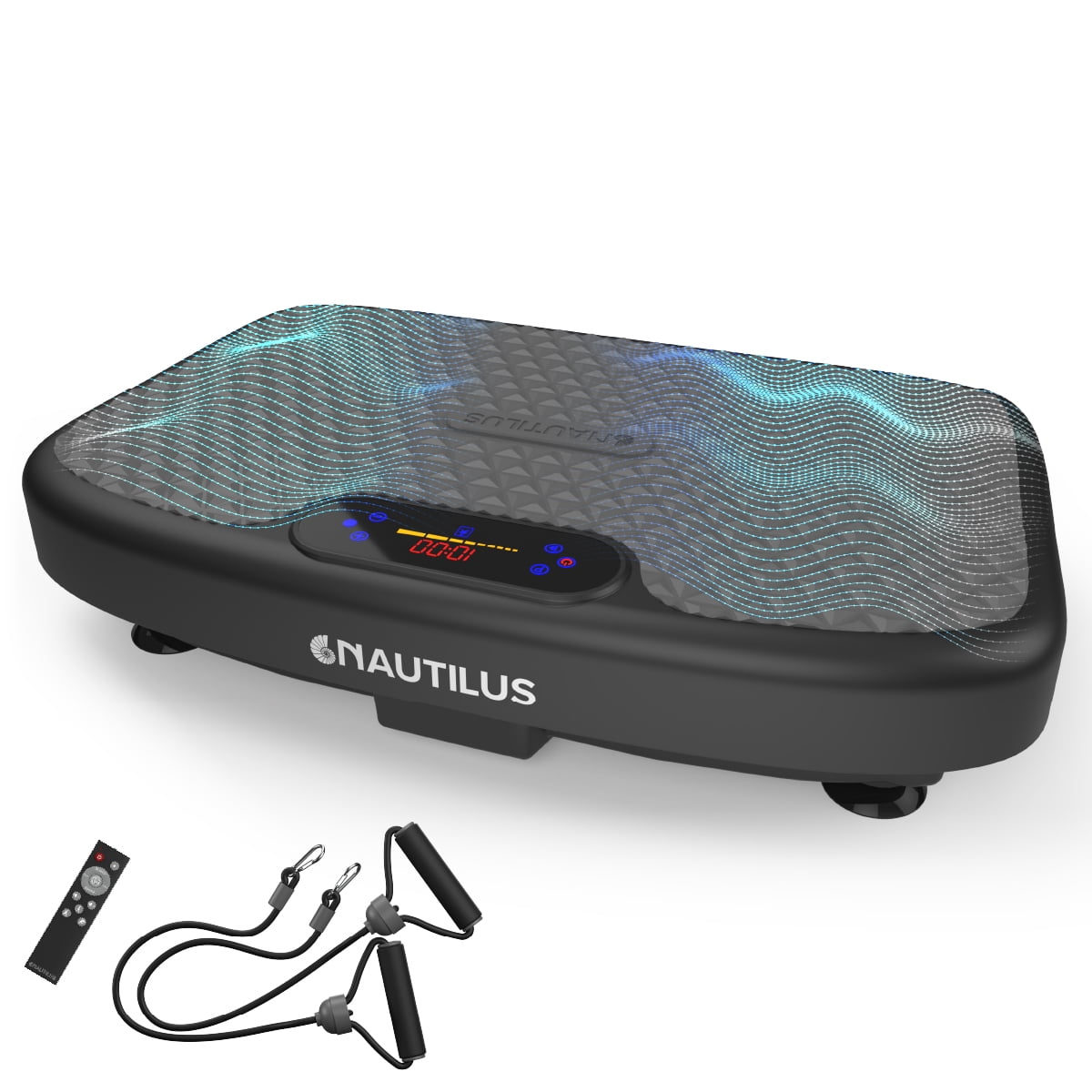 Nautilus Vibratone Pro Vibration Plate Full Body Fitness and Exercise ...