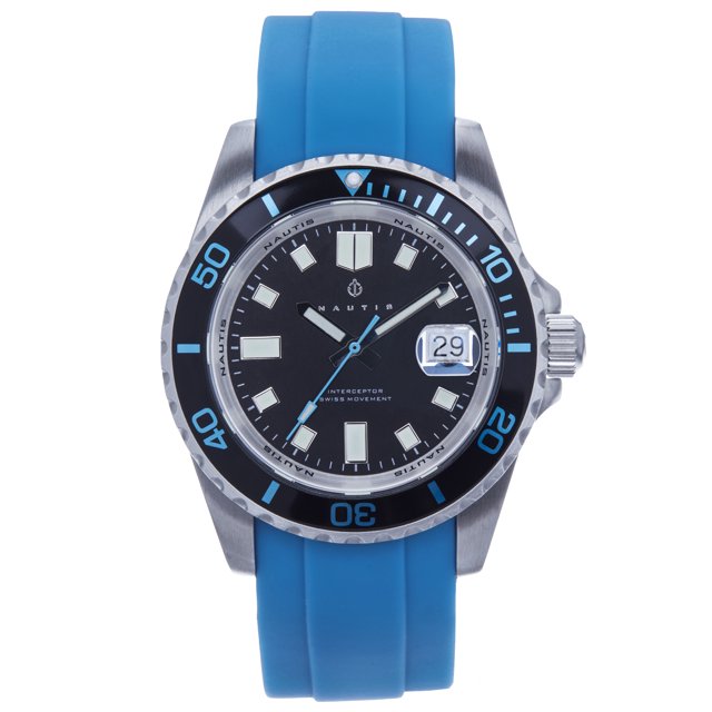 Nautis Interceptor Box Set With Interchangable Bands And Date Display ...
