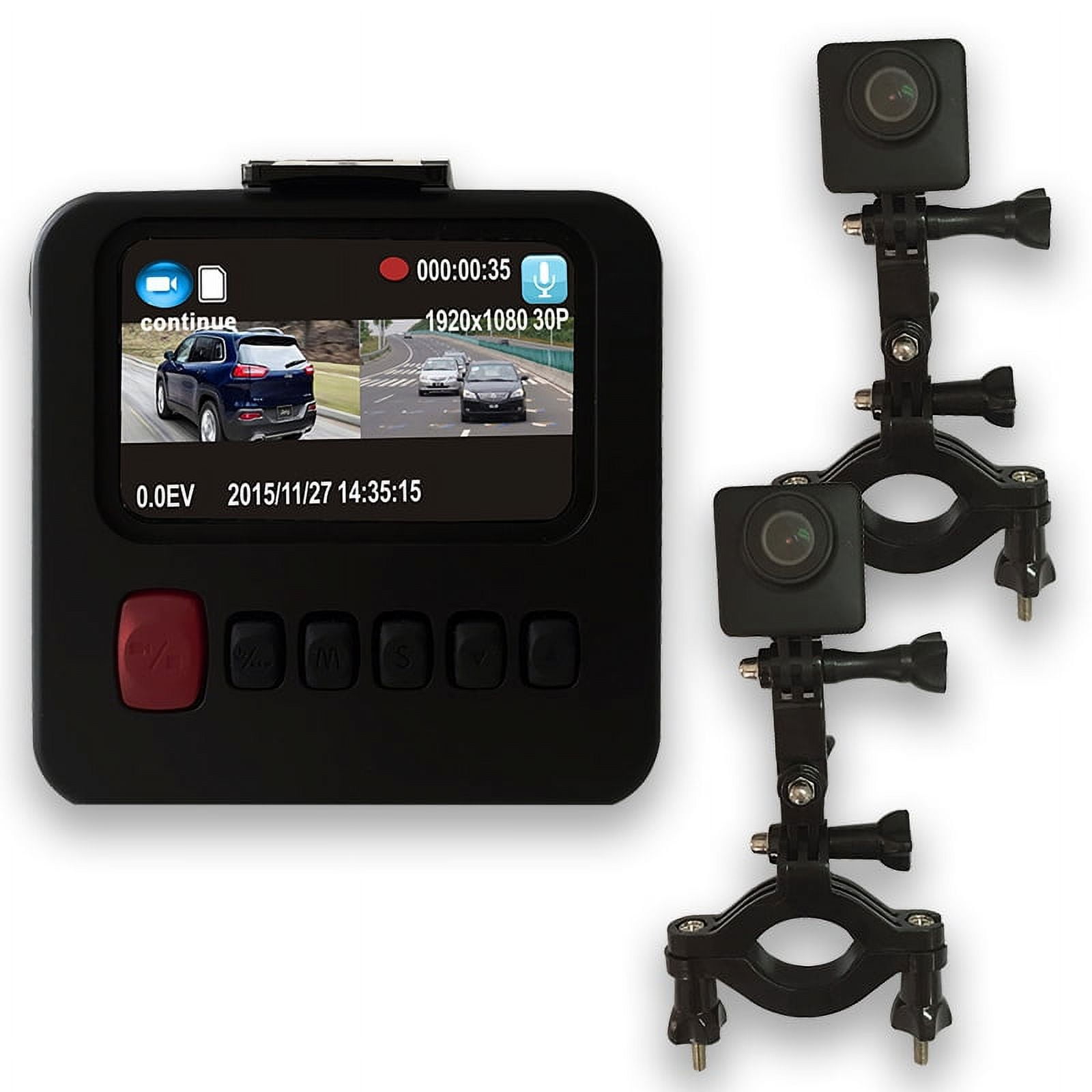 NavAtlas DXB500DVR IP66 Rated 2 Channel Full HD DVR - Walmart.com