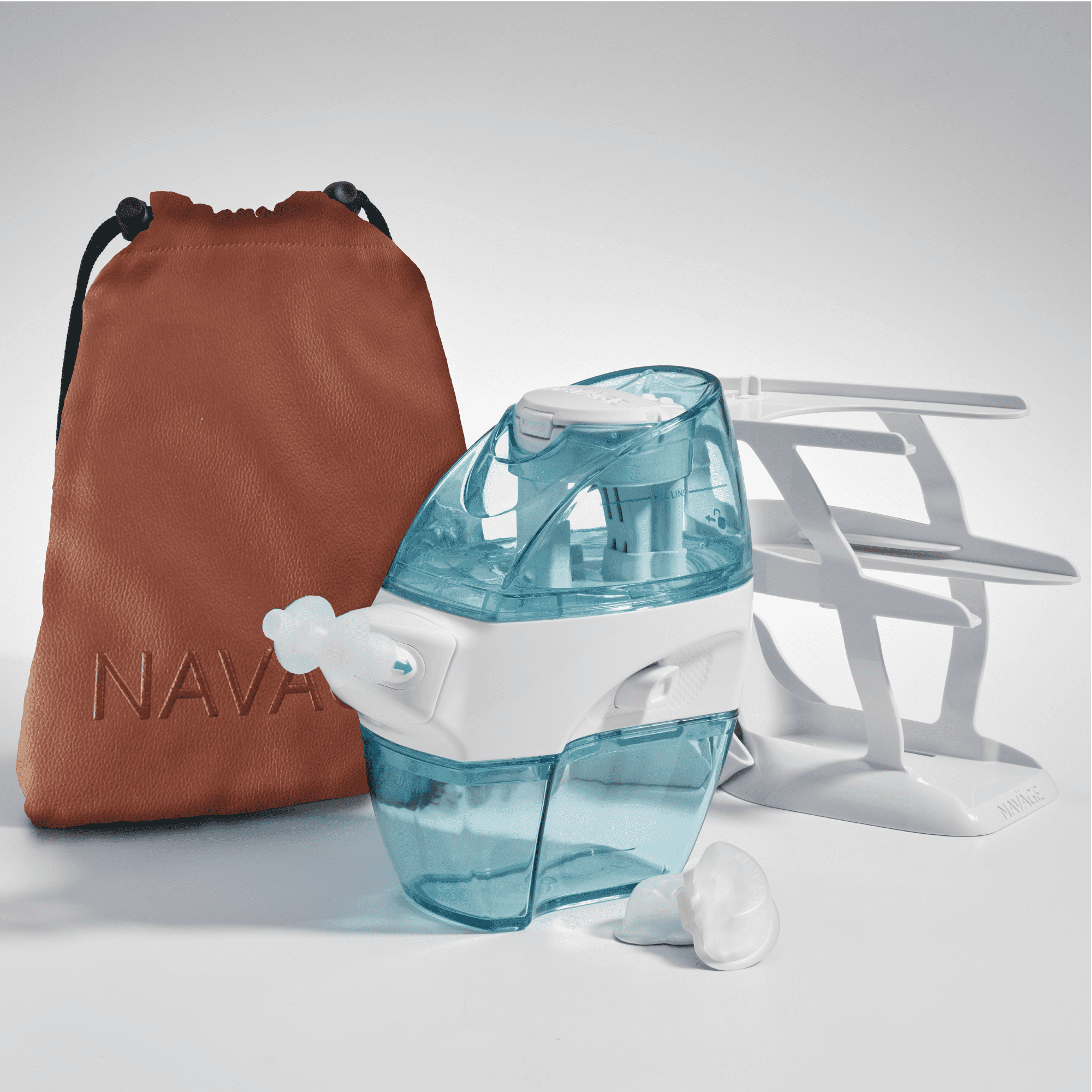 Navage Sinus Rinse Electric Nasal Irrigation System with SaltPods ...