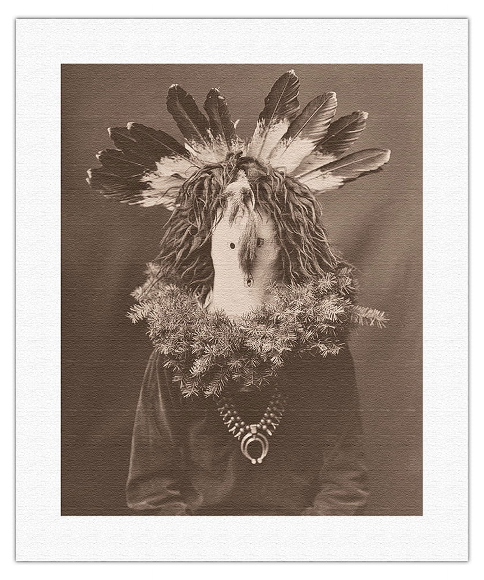 Navajo House God (Haschogan) - The Yebichai Hunchback - Vintage B&W Photograph by Edward S ...