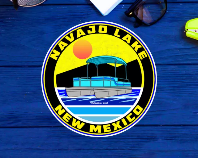 Navajo Lake New Mexico Sticker Decal Sticker To Indoor Outdoor Laptop ...