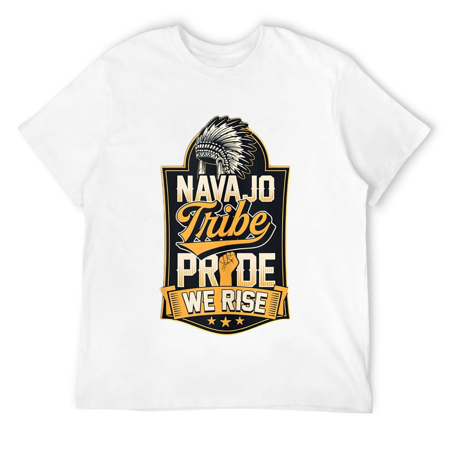 Navajo Tribe Pride We Rise Indigenous Peoples Day Native Art T-Shirt ...
