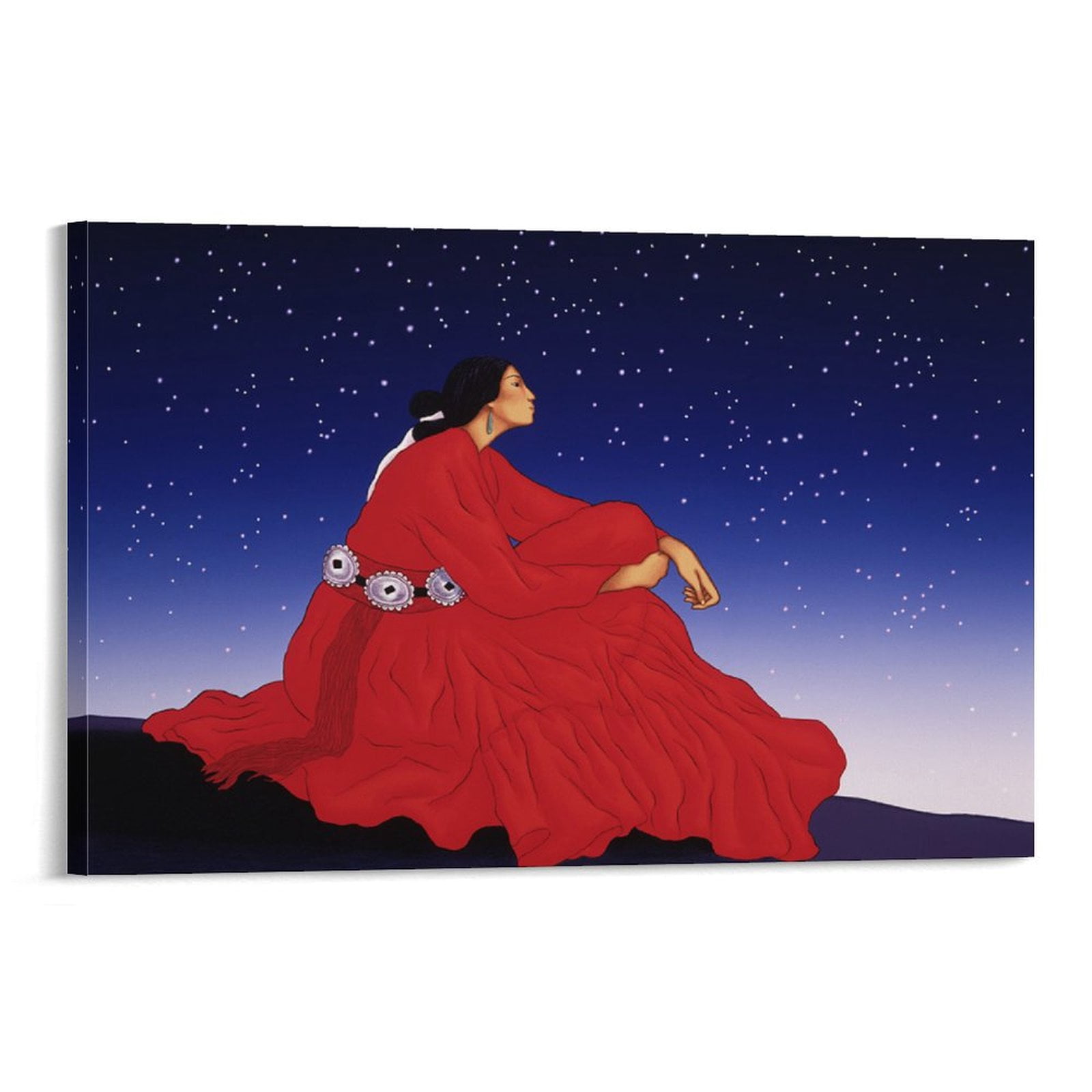 Navajo Velvet Print by R.C. Gorman Poster Cool Artworks Painting Wall ...