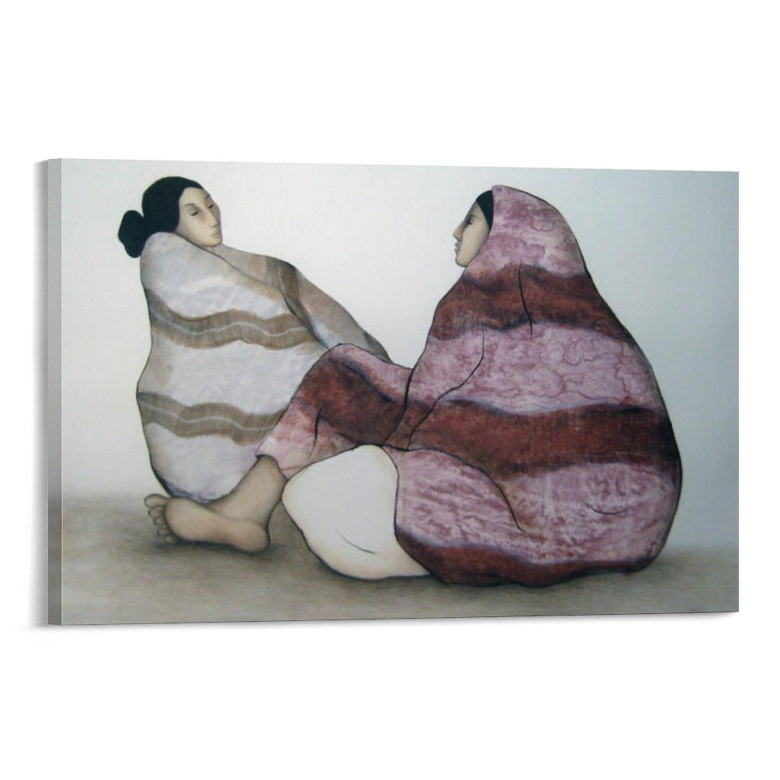 Navajo Women State II AP 1980 by R.C. Gorman Room Aesthetic Poster Print Art Wall Painting ...