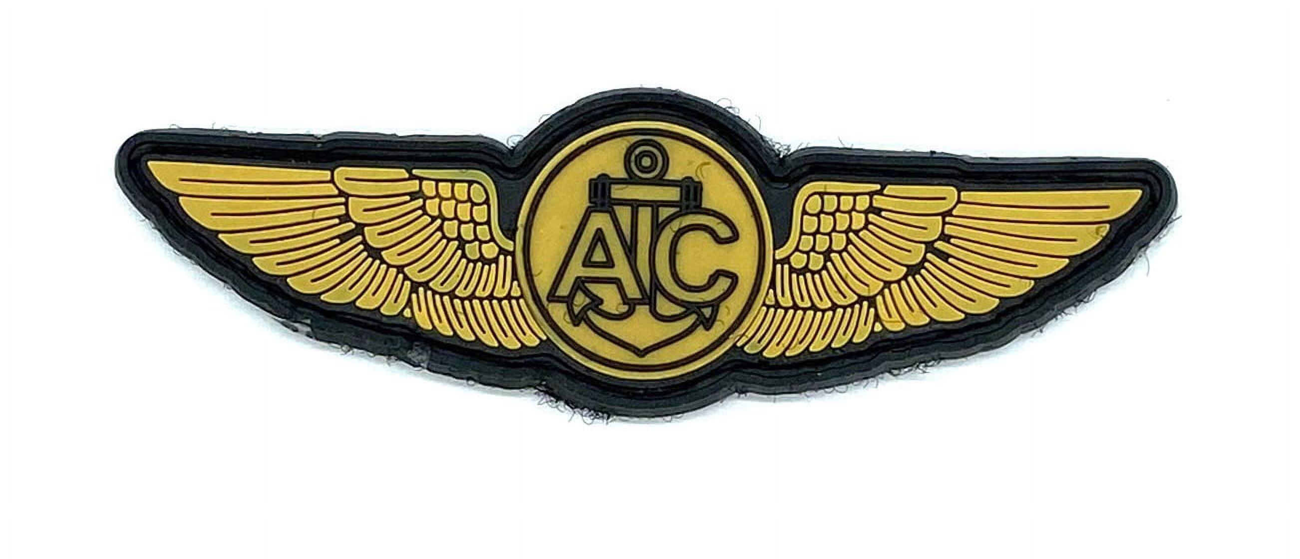 Naval Air Crew Wings PVC Patch – With Hook and Loop - Walmart.com