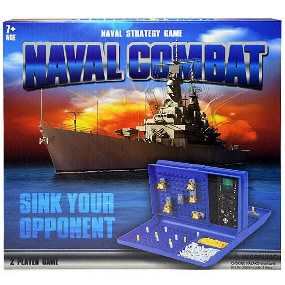 Naval Combat Battle Game in color box - Walmart.com