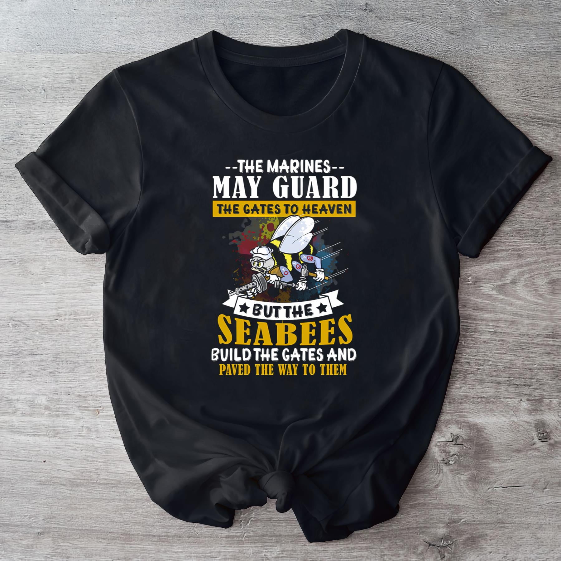 Naval Engineer Tribute Tee, Guardian Motto Graphic Shirt, Military ...