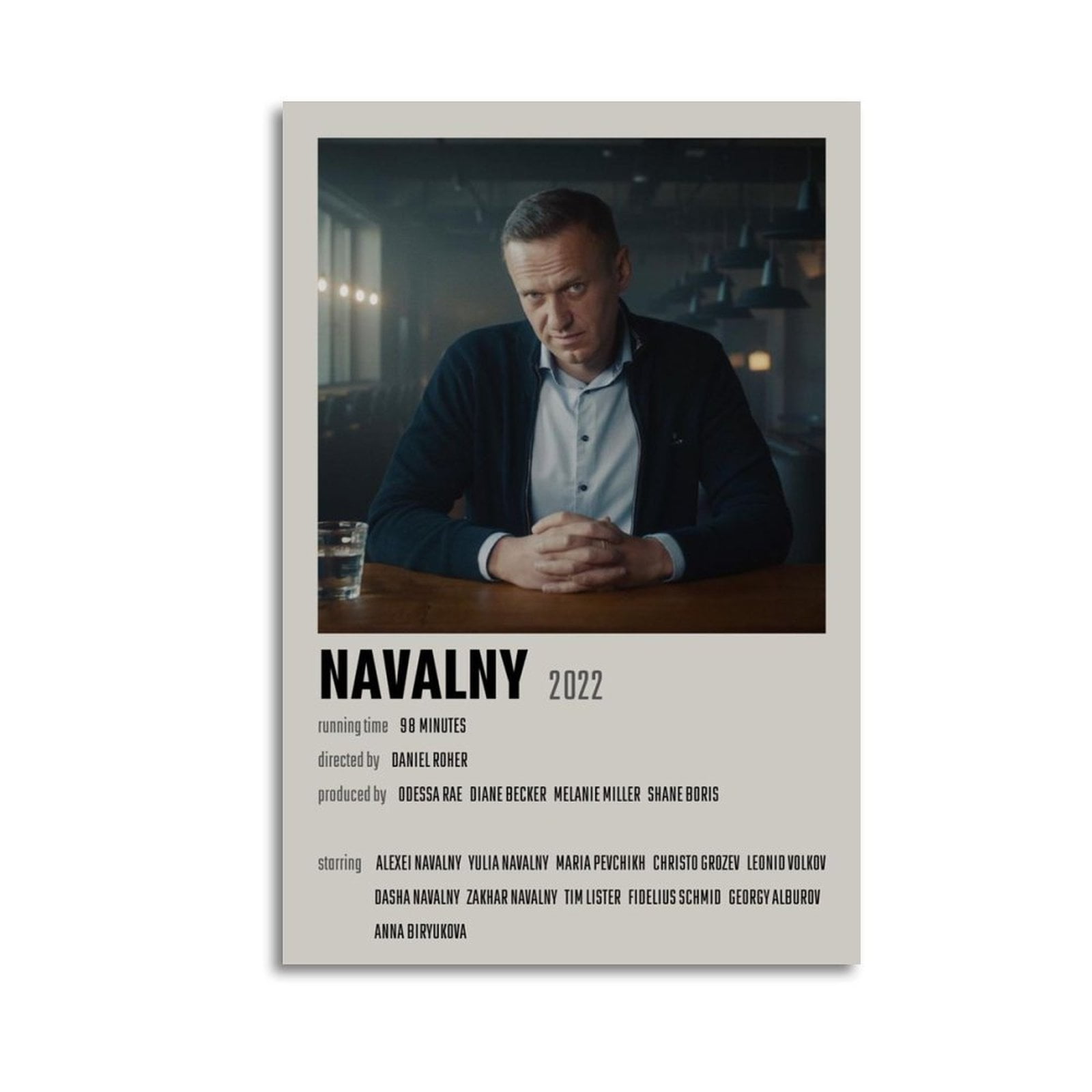 Navalny (film) Poster Decoration Vibrant High-end Wall Posters Retro ...