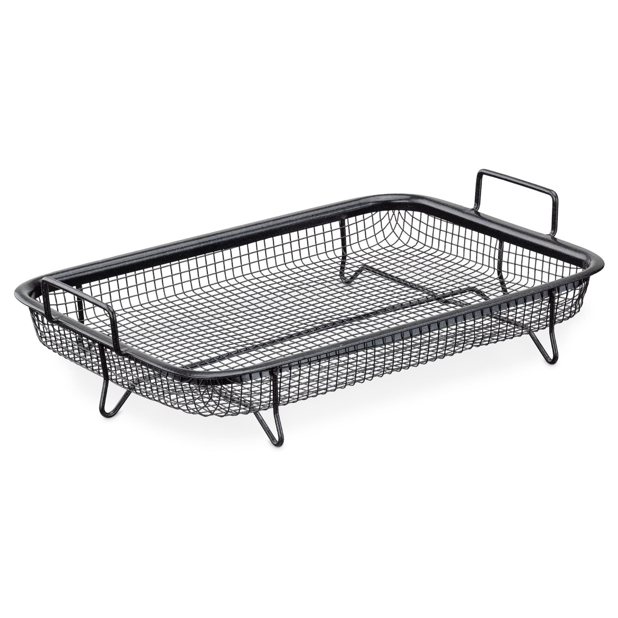 Navaris Air Fry Oven Tray - Grill Rack for Oil Free Frying - Roasting ...