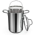 Navaris Asparagus Pot - Stainless Steel Asparagus Vegetable Steamer ...