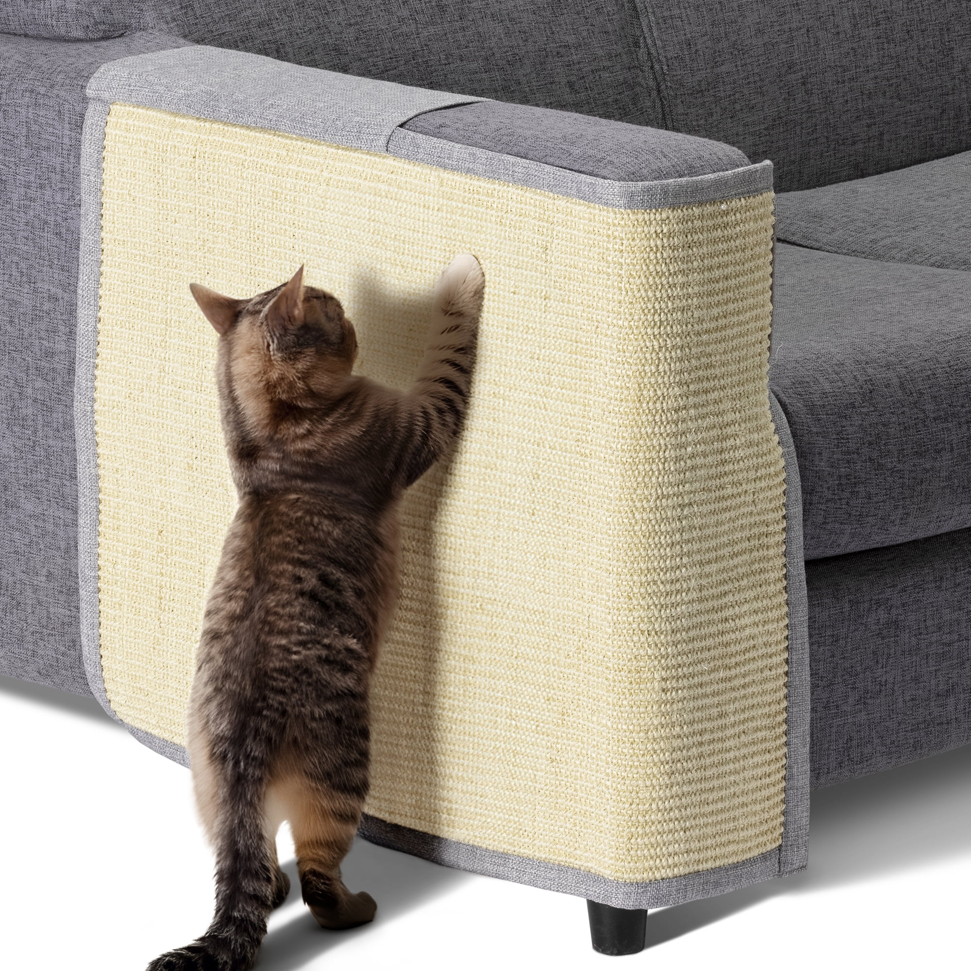 Navaris Cat Scratch Mat Sofa Protector - Natural Sisal Furniture ...