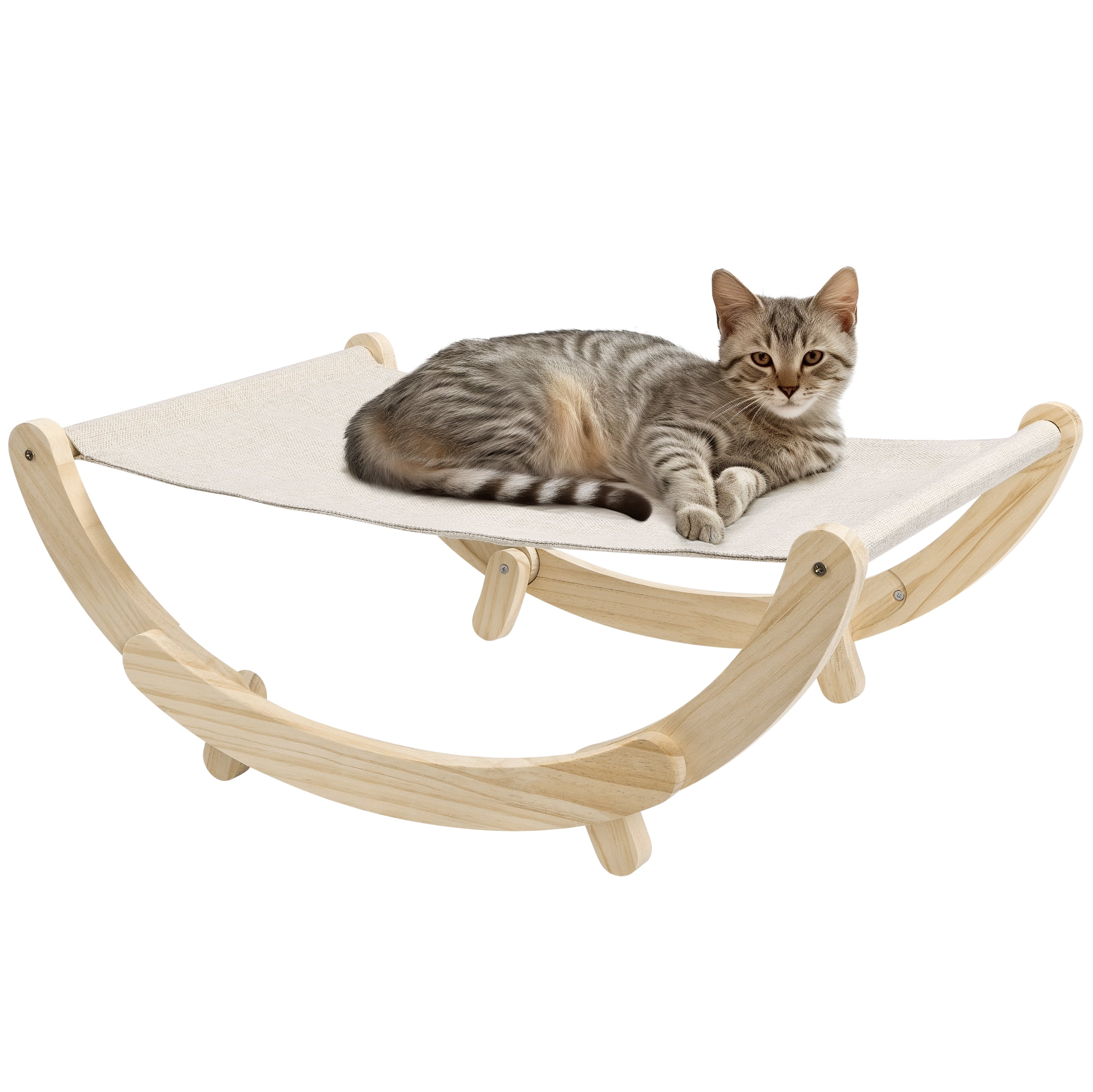 Navaris Cat Swing Bed - Spacious & Comfortable Cat Hammock Bed ...