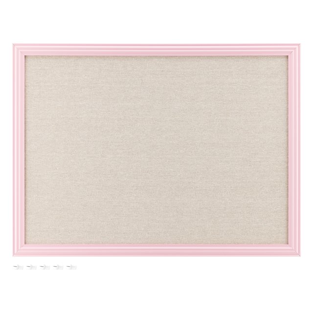 Navaris Linen Bulletin Board - Wall Memory Pinboard - 17 x 23 ...