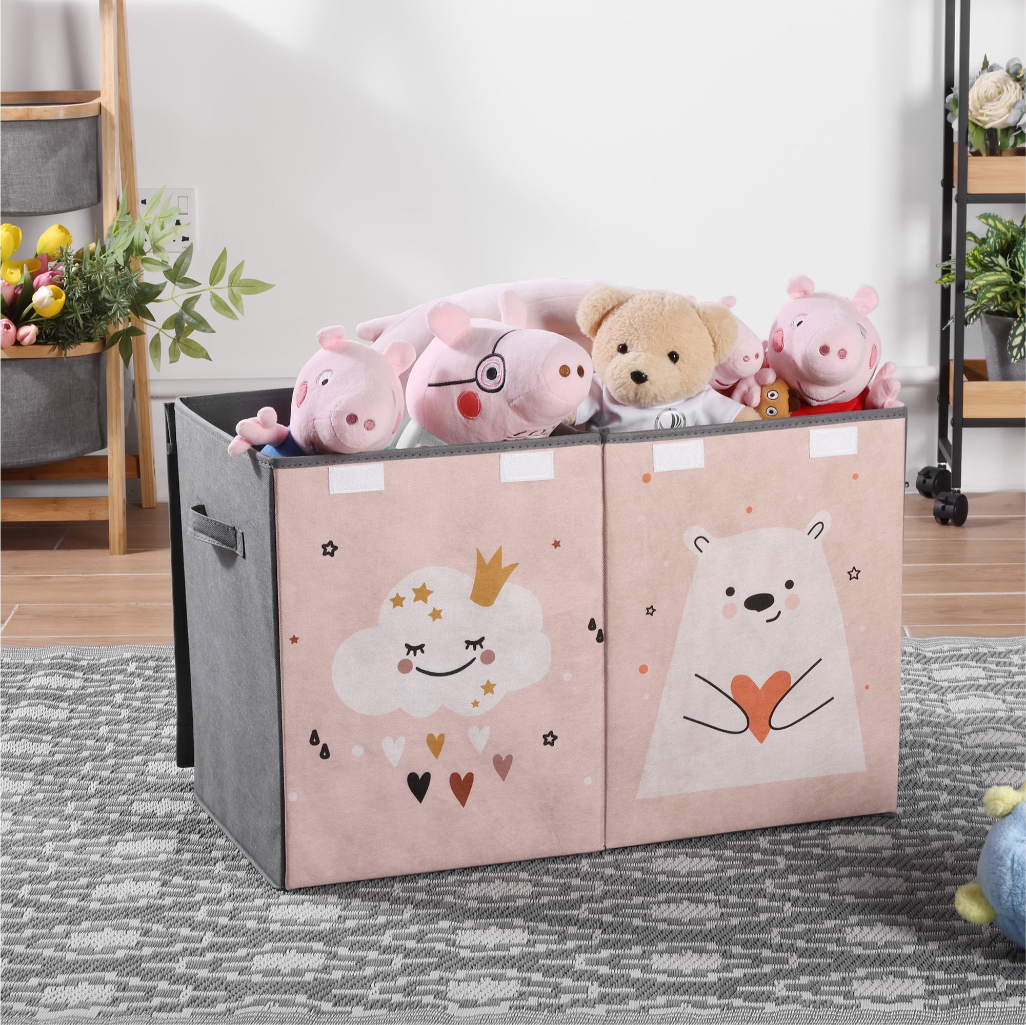 Navaris Large Storage Box - Versatile Chest with Lid for Home ...